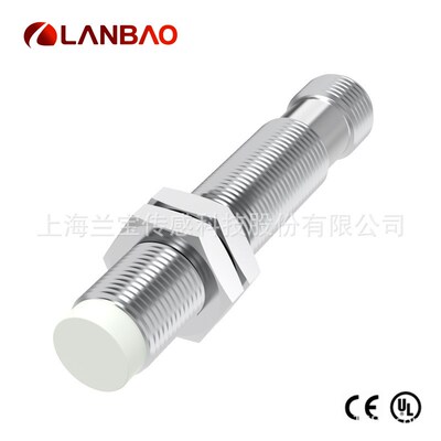 兰宝LR12XBN08DLOY-E2 金属传感器直流2线M12插件 电感式接近开关