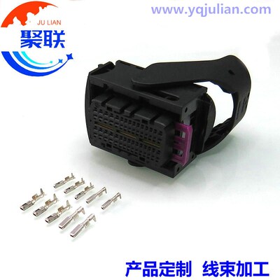 2-1355123-3 汽车ECU电脑板线束插头 60P接插件1-1355122-2