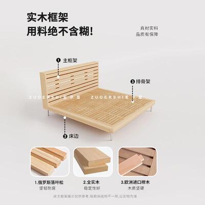 佐尔床适RGZ意式泡芙尼尔绒现代简约复古风网红雪人双床主卧布艺