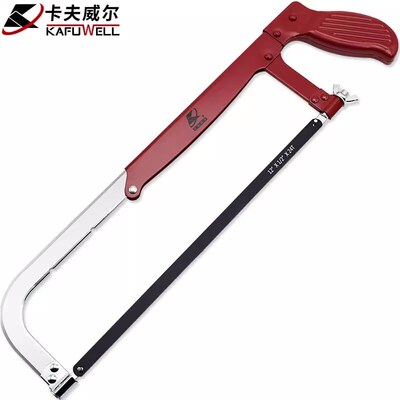 卡夫威尔钢锯架锯弓木工锯8-12英寸可调12英寸310MM钢锯条CU4002A