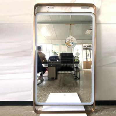 981维0也纳5.深化版酒镜店框子卫生间洗手台发光镜不锈钢智能浴室