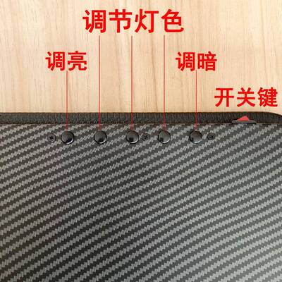 93*6cm灯头强磁连接万调向节6色可调l2ed痕检测整平灯车ZRB身凹凹