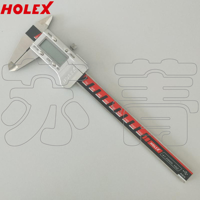 德国霍夫曼HOLEX 数显游标卡尺 带数据输出端的ABS  150mm