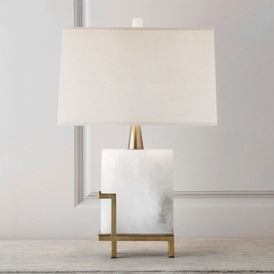 新中式云石台灯现代简约设计个性客厅卧室床头书房样板间装饰台灯