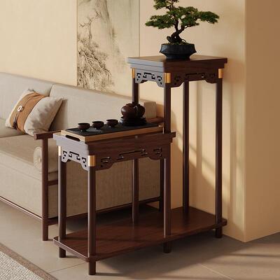 实木花台中花式花架子客厅花几落地式BDO置物新架阳台款盆室内多