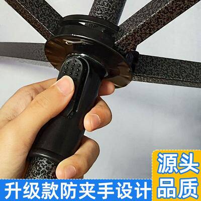 户外遮伞阳伞太大伞摆摊专用雨伞大商用型方伞大76815号广告庭院