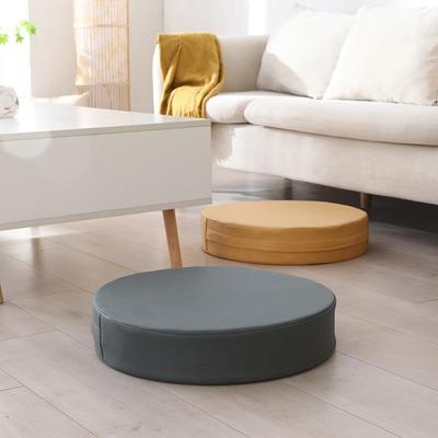 技布蒲团坐圆形加厚榻榻米阳台垫垫飘窗跪拜佛垫地ZG-65288科上地