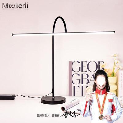 全光防护不刺眼台灯学生阅习书谱桌学绘画读写字夹子sMaw6DXE贴墙