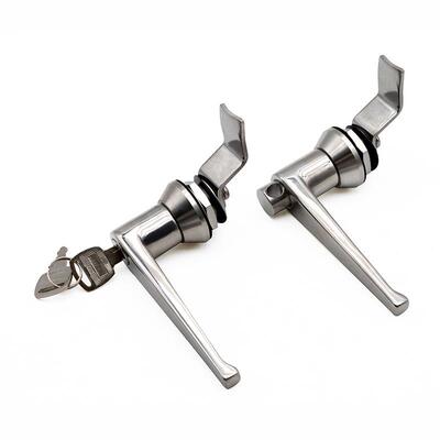 304不锈钢电把手转舌执手锁LM3MS30101/SMS306机械设备箱电型柜门