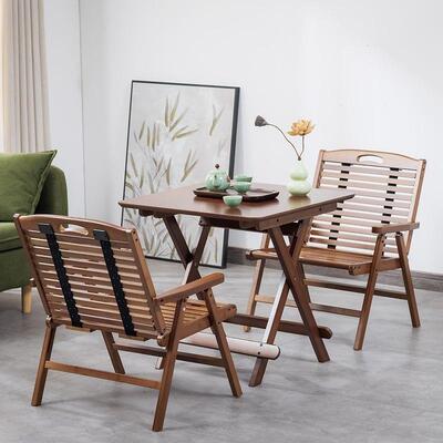 楠竹折可叠椅背户外露营马扎凳便靠携NNI清凉椅阳椅台喝茶休闲小