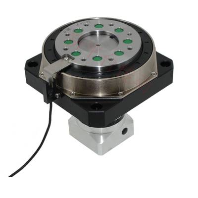 hoxt小型回转台精良工艺CR80-5Wp厂中空MOK旋转平台家a直销