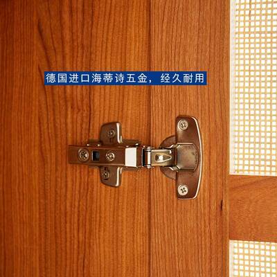 实多木卧JUG室儿衣柜樱桃木层现收纳整装木蜡油童日式代组合大衣