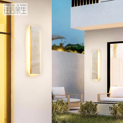简约户外水壁灯别防洗墅大门长条室外院子FS60456门口墙墙氛围花