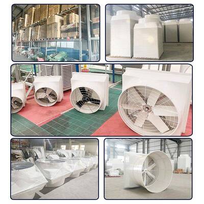 厂直销玻璃钢家压风机养殖场厂房车间大功换气率扇耐83629工业排负风扇