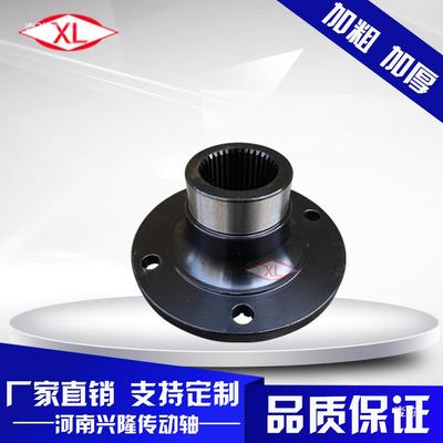 速器轴中桥后桥NJS角齿万差向叉节联轴器传动总成凸缘盘突缘连接