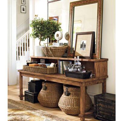 手工提篮号园子3873藤编柳编创意手编织小田采摘家居收纳装饰篮采