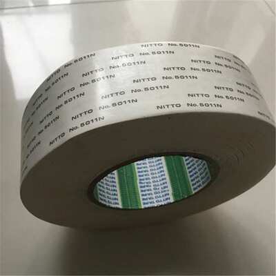 日东5011n双面胶家电汽车航空部件高初粘UL94V0无纺布阻燃双面胶