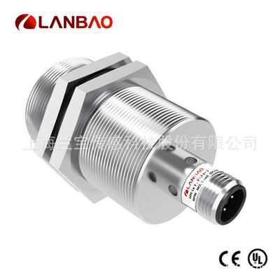 兰宝LR30XCN40DNOY-E2传感器NPN常开非埋40mm插件式 电感接近开关