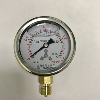 Pressure gauge 0-1.6kg 0-0.16mpa 耐震压力表 NZ-6168 m14x1.5