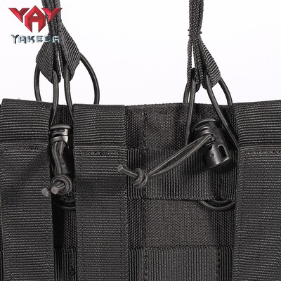 战术背心附件袋556三联子母包molle快拔蛋夹包多功能杂物包工具袋