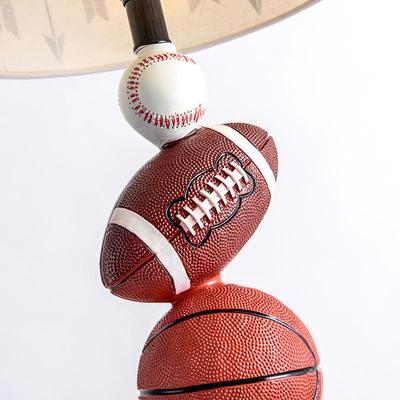 儿童房灯男孩卧室房间床头创意美式简AL-63906约现代台运动风格篮