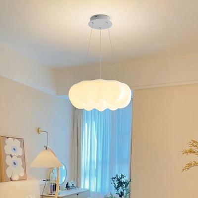 奶油风吸顶全简光谱灯南瓜卧漫室灯云朵现代约主卧室灯浪房A2251