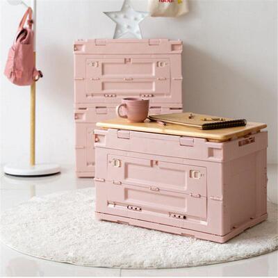 5家简L大5容量居收纳侧开门塑料收BF-ZJ01纳箱户外野营可做易餐桌