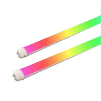 LVED幻彩3RGBCCT铝塑T1管0灯G1跑马流水KT店铺广告造型APPT10幻彩