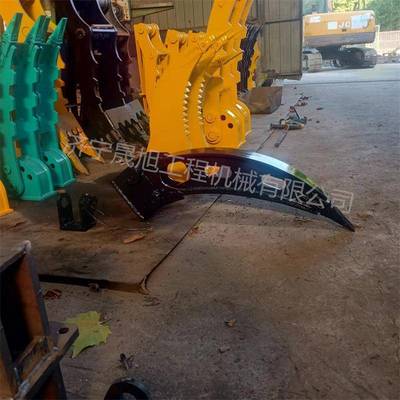 60-80通用型单一齿拇指夹夹木材夹石头HDK夹树枝三7改5挖机装指拇