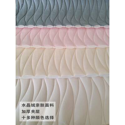 O床F9D定做皮床包头F759TS8S罩套全1.8m床头套靠布艺弧形简约现代