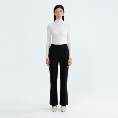 卡莉朵拉女裤C27D7222冬季新款时尚百搭潇洒知性深沉奢华风