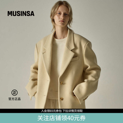 时尚流行羊绒西装外套