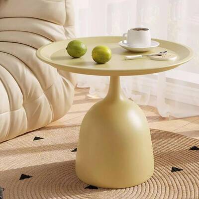 奶油小边几厅简家用沙发简约无品牌/铁艺圆桌卧室茶客几户型小阳