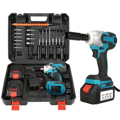 电动扳手WRE大扭力持多功能家手用电21V手大功率电钻工具套装锂全