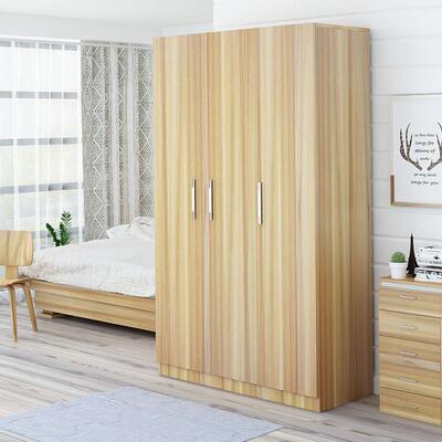 衣柜简约用现舍代经型济组装实木板式租房宿简73081易单人双人家