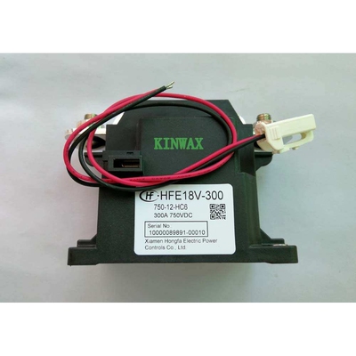 宏发高压接触器HFE18V-300-750-12-HC6高压直流继电器750VDC