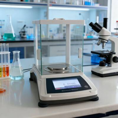 沪粤明FA3004T内校电子分析天平300/0.0001g触摸屏电子天平