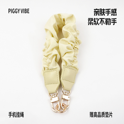 女士高端手机挂绳手腕款 大肠发圈挂链ins小香风独特好看柔软百搭