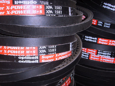 进口工业皮带 optibelt欧比特带齿窄面三角带 XPA1582  规格齐全