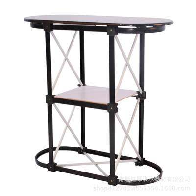 易拆卸组装拉网展架汽车 售楼处广告商位展示架 广告展示促销台