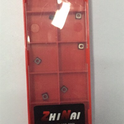 智耐SOMT040202小规格U钻刀片10H13材质 耐用 抗震12.5SPMG04T102