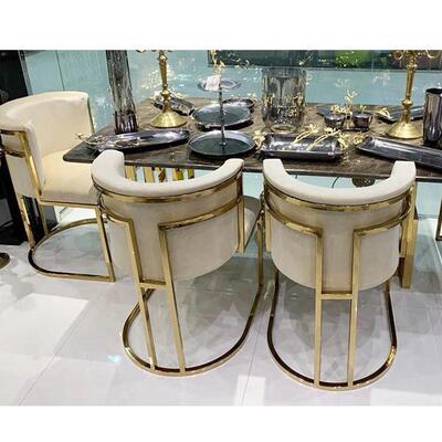 轻子不锈钢吧台椅代简奢约酒现吧椅高脚凳家用靠背高椅餐16196椅