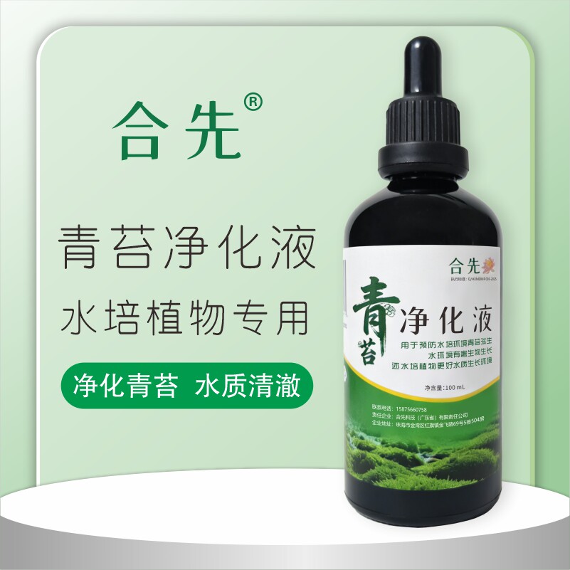 合先青苔净化液水培护根净水