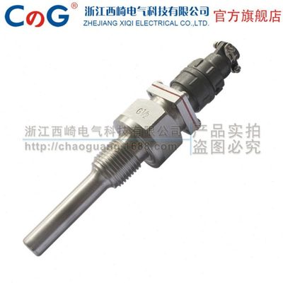 西崎热电偶 WZC-260/269热电阻 CU50铜热电阻 航空接插式热电阻