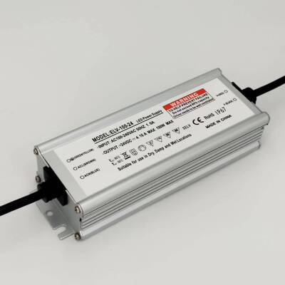 高PFC0.95全压110-277V无频闪保三年防水开关电源100W200W300400W