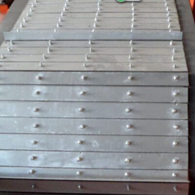 1米带宽4.85米长铠甲式除铁器皮带（平带式）