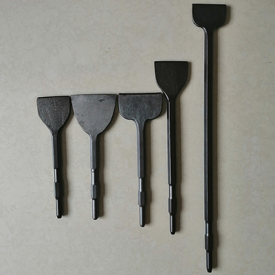 长方加宽铲头六角电锤扁凿水泥钻头凿子扁铲电镐冲击钻拆铜12公分