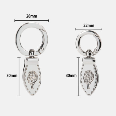 莱瑟塔五金带螺丝扣环带圈配件