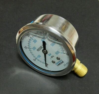 pressure gauge stcif 0-100-200-300-400-500-600bar 0-60mpa