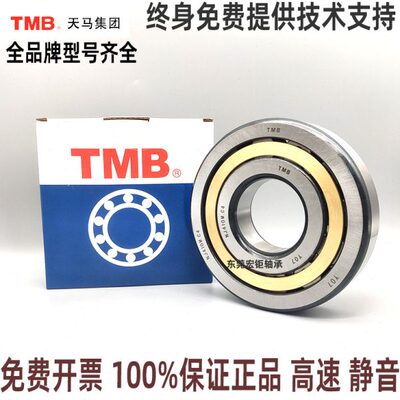 天马TMB圆柱高速轴承NJ/NU219 220 221 222 224 226 228 230EM/C3
